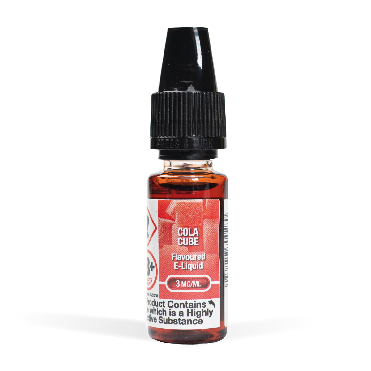 EV 10ml E-Liquids: Cola Cube - 6mg Freebase (10 Pack) – Blazed Wholesale