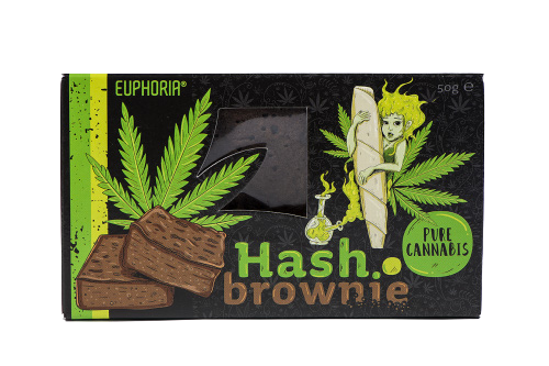 Euphoria Hash Brownie - Pure Cannabis – Blazed Wholesale